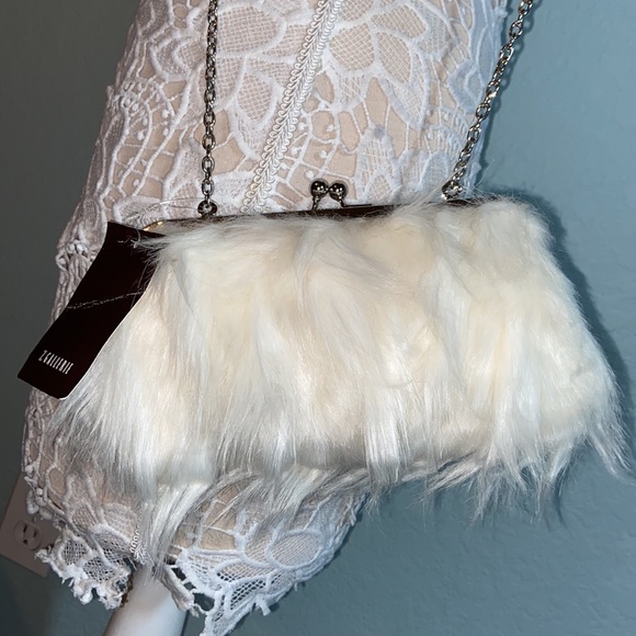 Z Gallerie | Bags | Nwt Z Gallerie Fur Clutch Or Crossbody Bag | Poshmark